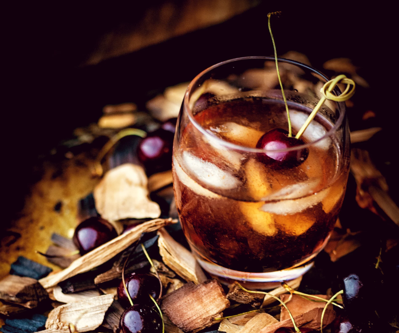 Smoked Cherry Old Fashioned – The Crafty Cocktail